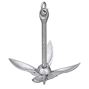 SEACHOICE Folding Grapnel Anchor 1-1/2 lbs. 41050, Steel