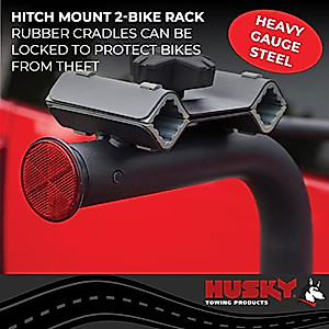 Husky (81146) 2-Bike Hitch Mount Rack