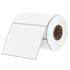 4 x 3 Shipping & Address Thermal Sticker Labels Compatible with Zebra & Rollo Label Printer Self-Adhesive Blank UPC 4inch x 3inch-500PCS BSL 0