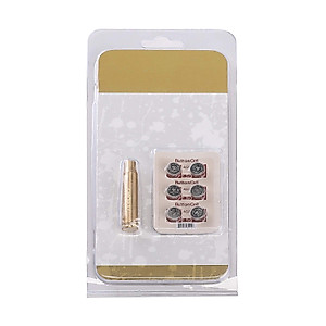 Pinty 4-16X50 Illuminated Optics Sight, Green Laser, Reflex Sight, 1 inch High Riser Mount & Laser Boresighter, Red Dot Laser Bore Sight Pistol Carbine Rifle Self Defense Hunting