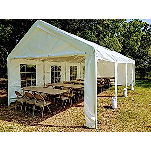 Quictent 13'x26' Heavy Duty Outdoor Gazebo Wedding Party Tent Canopy Shelter with Carry Bags