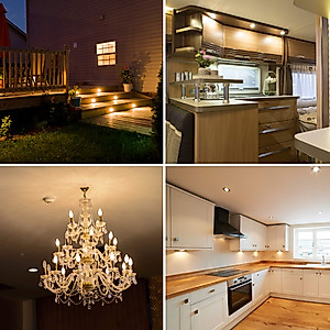 Newhouse Lighting G4 LED Bulb Halogen Replacement Lights, 3W (20W Equivalent), Bi-Pin, 300 lm, 12V, 3000K, Non-Dimmable