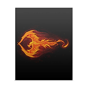 Head Case Designs Officially Licensed Christos Karapanos Dragon Phoenix Art Mix Matte Vinyl Sticker Gaming Skin Case Cover Compatible With Xbox One X Console and Controller Bundle