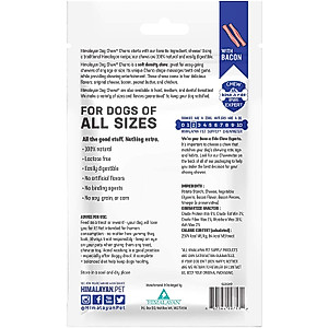 Himalayan Chews 3 Pack of Bacon Yaky Churros Soft Chews, 4 Ounces Each, for Dogs, No Lactose or Grains