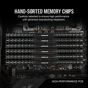 Corsair Vengeance LPX 16GB (2x8GB) DDR4 DRAM 3200MHz C16 Desktop Memory Kit - Black (CMK16GX4M2B3200C16)