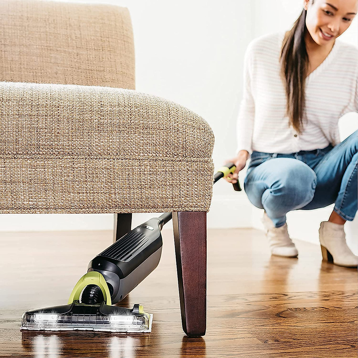 Shark VMP20 VACMOP Disposable Hard Floor Vacuum and Mop Pad Refills (20 ct.) & Multi-Surface Cleaner Bundle (2 Liter Bottle), Spring Clean Scent (Packaging May Vary)