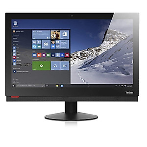 Lenovo ThinkCentre M900Z AIO - All In One - Computer, 23.8 FHD Display | Intel Core i5-6500 - 8GB DDR4 - 256 GB SSD, DVD - Windows 10 Pro (Renewed)