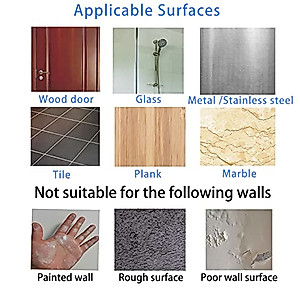 COLOGO 100 Pack Adhesive Hooks 24lb(Max) Heavy Duty Self Adhesive Hooks, Transparent Reusable Seamless Adhesive Wall Hooks for Kitchens, Bathroom, Office