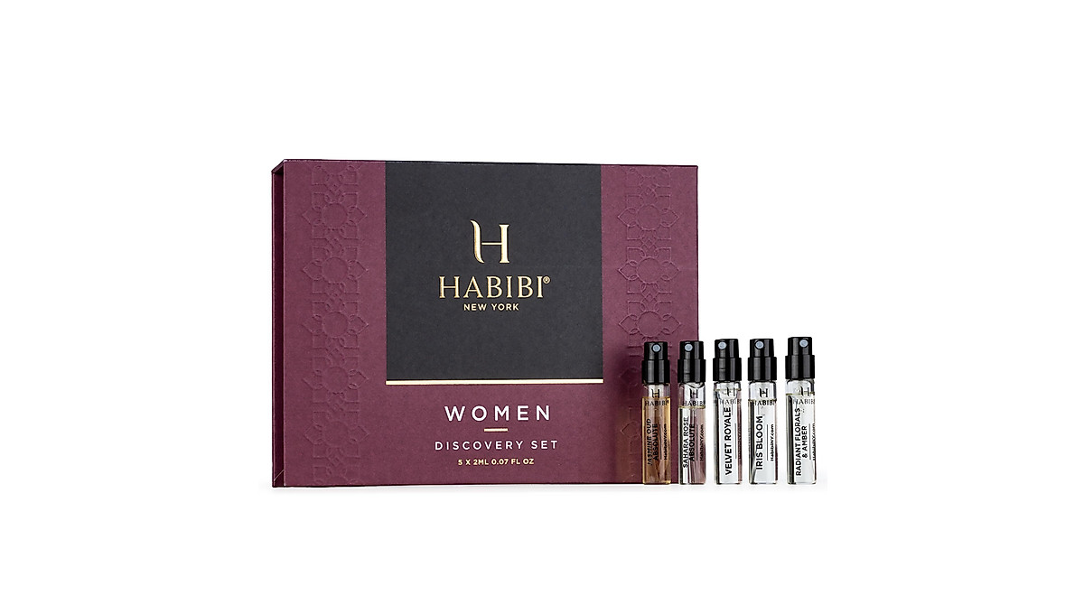 H HABIBI Women’s Oud Perfume Sample Set - Discover 10 Mini Sprays