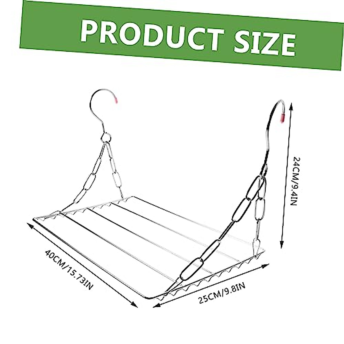 Cabilock Panties Clothes Window Drying Rack Outdoor Sock Laundry Hanging Rack Balcony Drying Rack Drying Shelf for Shoes Clothing Clothes Drying Rack Shoe Outdoor Clothes Hanger