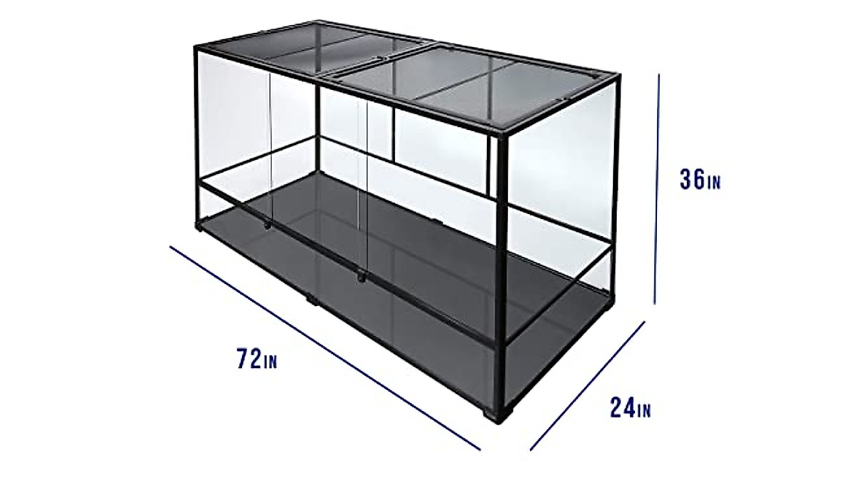 Large Reptile Terrarium - Easy Assembly & Secure Design | Carolina Cages