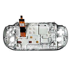 Rinbers® White LCD Screen Display with Touch Panel Digitizer Assembly Replacement for Playstation PS Vita PSV 1000 1001 PCH-1001 PCH-1101