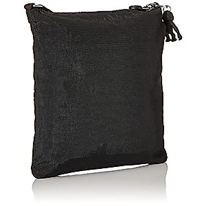 Kipling Keiko Mini Crossbody Bag, Black Noir, 8"L x 9"H x 1.25"D