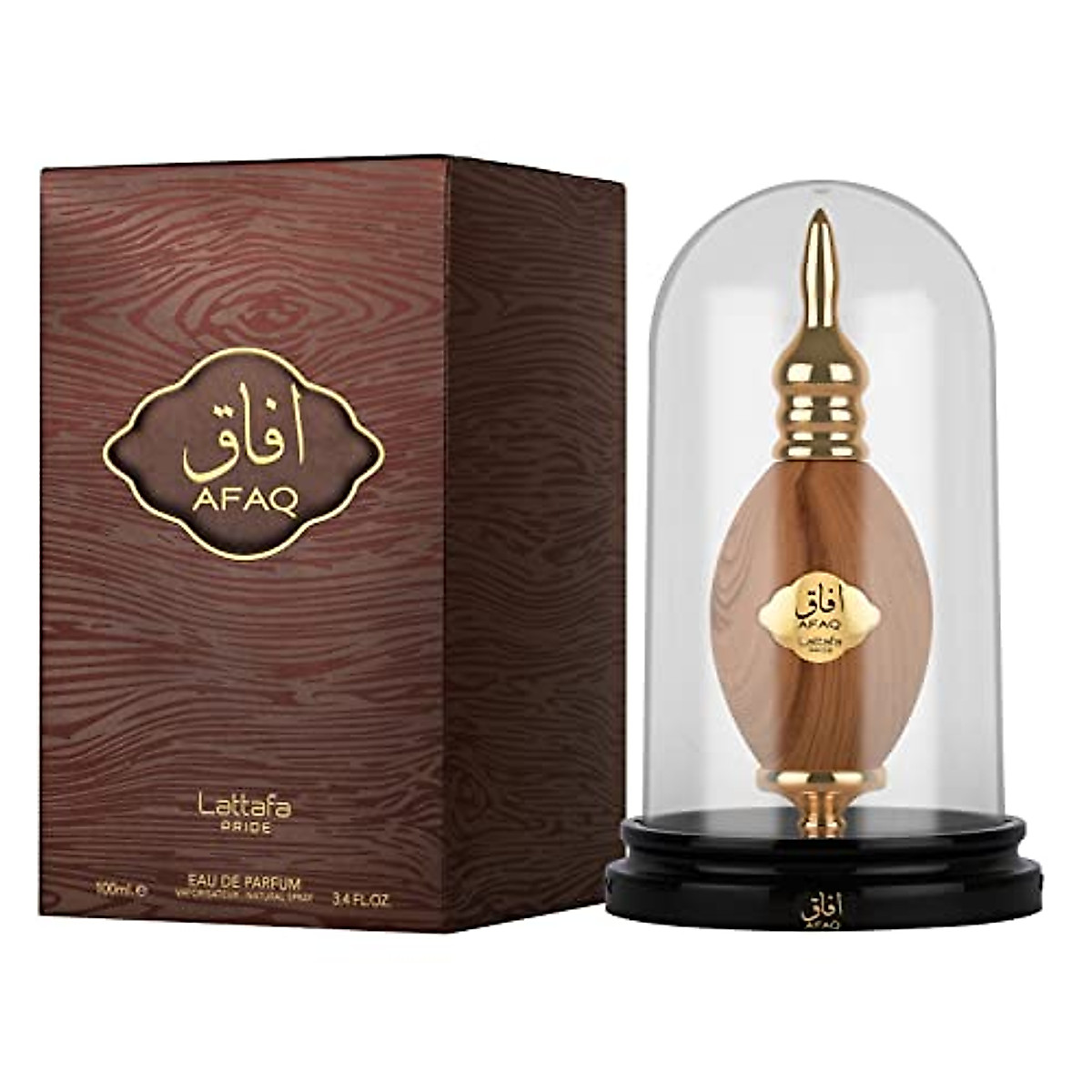 Afaq By Lattafa Pride Edp - Eau De Parfum 100ml(3.4 Oz) | Pear, Cassis, Tuberose, Jasmine, Cashmeran, Sandalwood | By Lattafa Perfumes