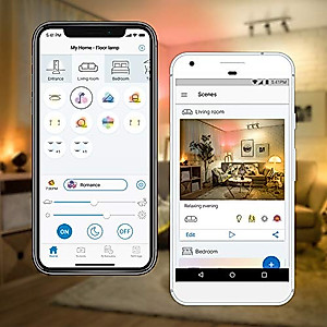 WiZ IZ20126084 60 Watt EQ A19 Smart WiFi Connected LED Light Bulbs/Compatible with Alexa and Google Home, no Hub Required, 4 Count (Pack of 1), RGB+ Color Changing/Tunable/Dimmable, 4 Piece