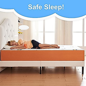 Molblly Twin Mattress, 8 Inch Memory Foam Mattress in a Box, Breathable Bed Comfortable Mattress for Cooler Sleep Supportive & Pressure Relief, Twin Size Bed, 39" X 75" X 8"