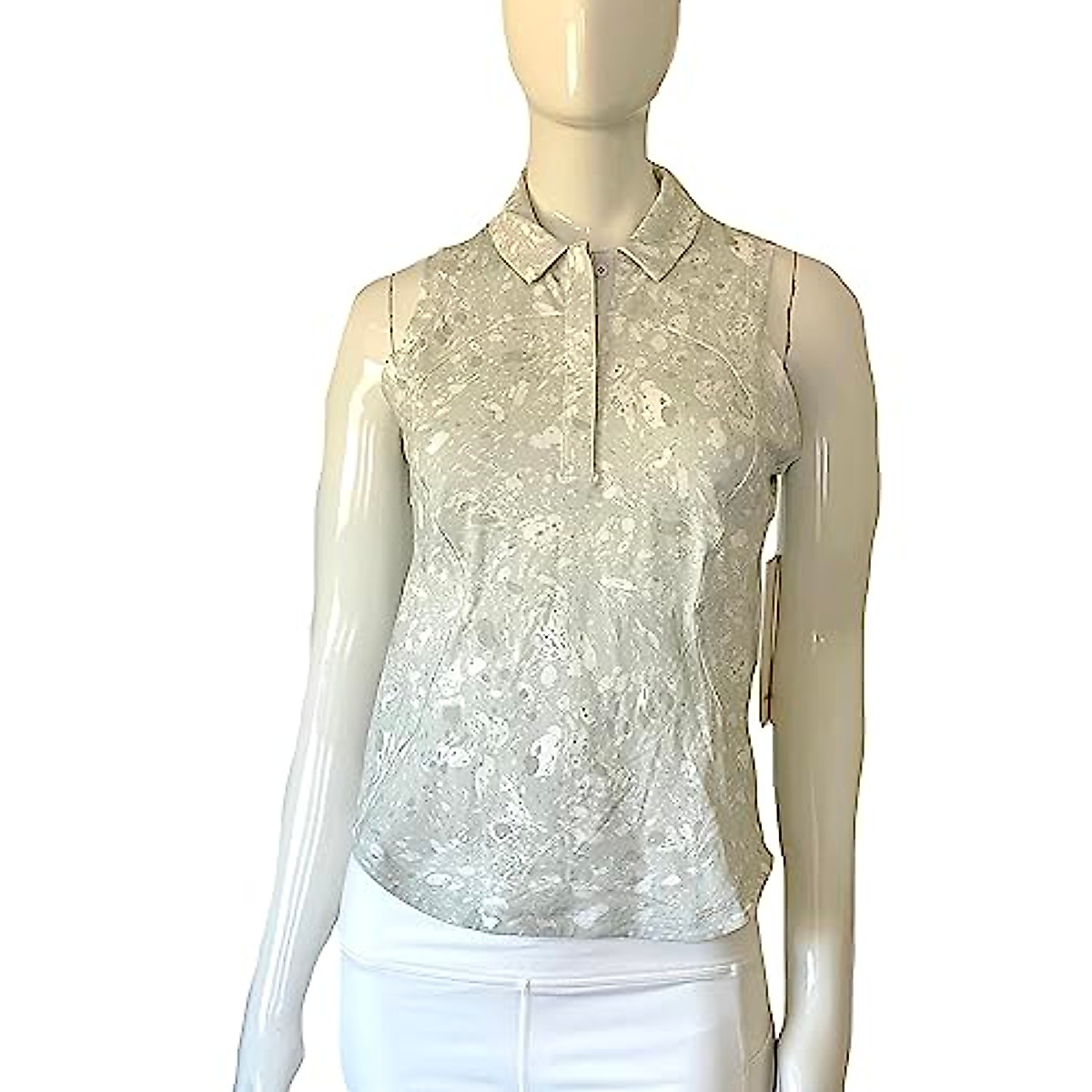 LULULEMON Quick Drying Sleeveless Polo - TMLV (as1, Numeric, Numeric_8, Regular, Regular) Multi Color