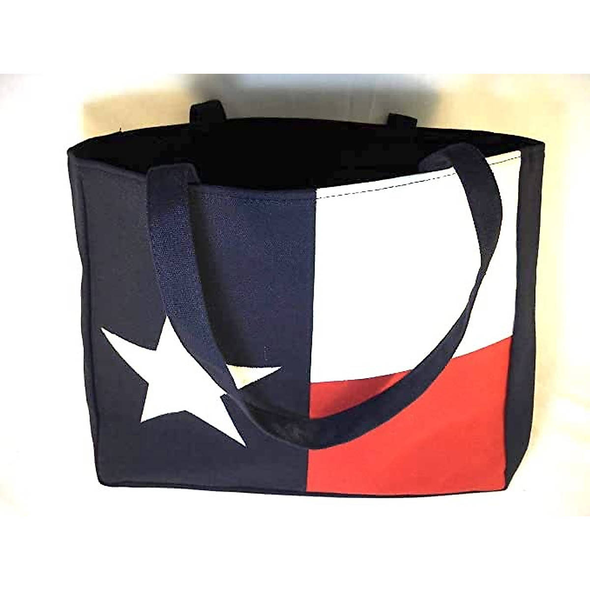TEXAS FLAG Tote Bag One Size Navy Blue