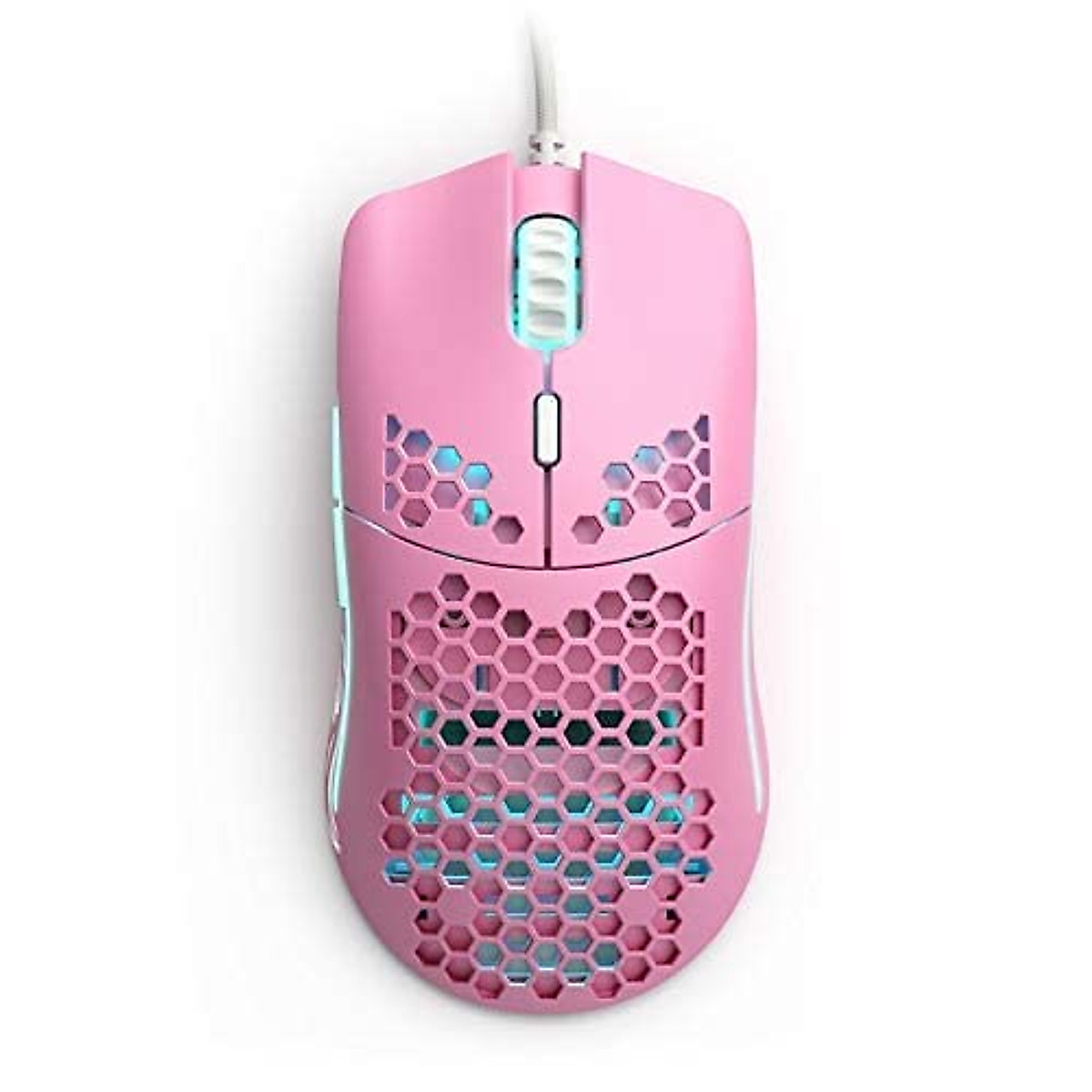 Glorious Gaming Mouse - Model O 67 g Superlight Honeycomb Mouse, Limited Edition Matte Pink - USB Gaming Mouse