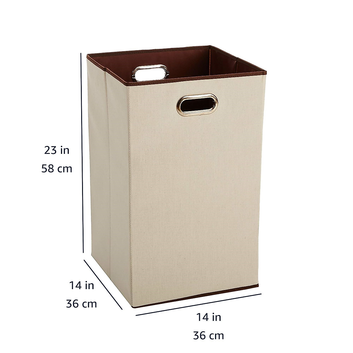 Amazon Basics Foldable Laundry Basket Hamper