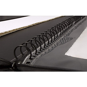 Picturesque Archival Art Portfolio Case 24 x 36 inches - Practical and Attractive Artist Portfolio Zippered Binder with 10 Large Top