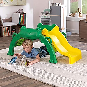 KidKraft Hop & Slide Frog Toddler Climber for Gross Motor Skills, Gift for Ages 1.5-3