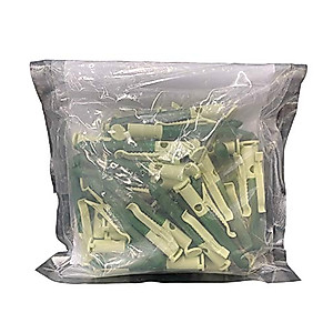Luster Leaf Products Fend Off DR-50 Deer and Rabbit Repellent Plant Clips, 50pk – Green
