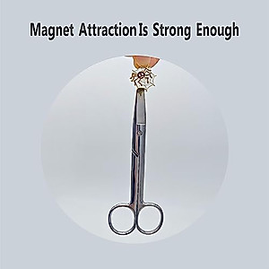 Halloween Black and White Spider Web Cross Stitch Needle Minder, Needle Minder Magnetic, Needle Holder for Cross Stitch, Sewing, Embroidery and Needlework Accessories, Enamel and Magnetic（2 PCS）