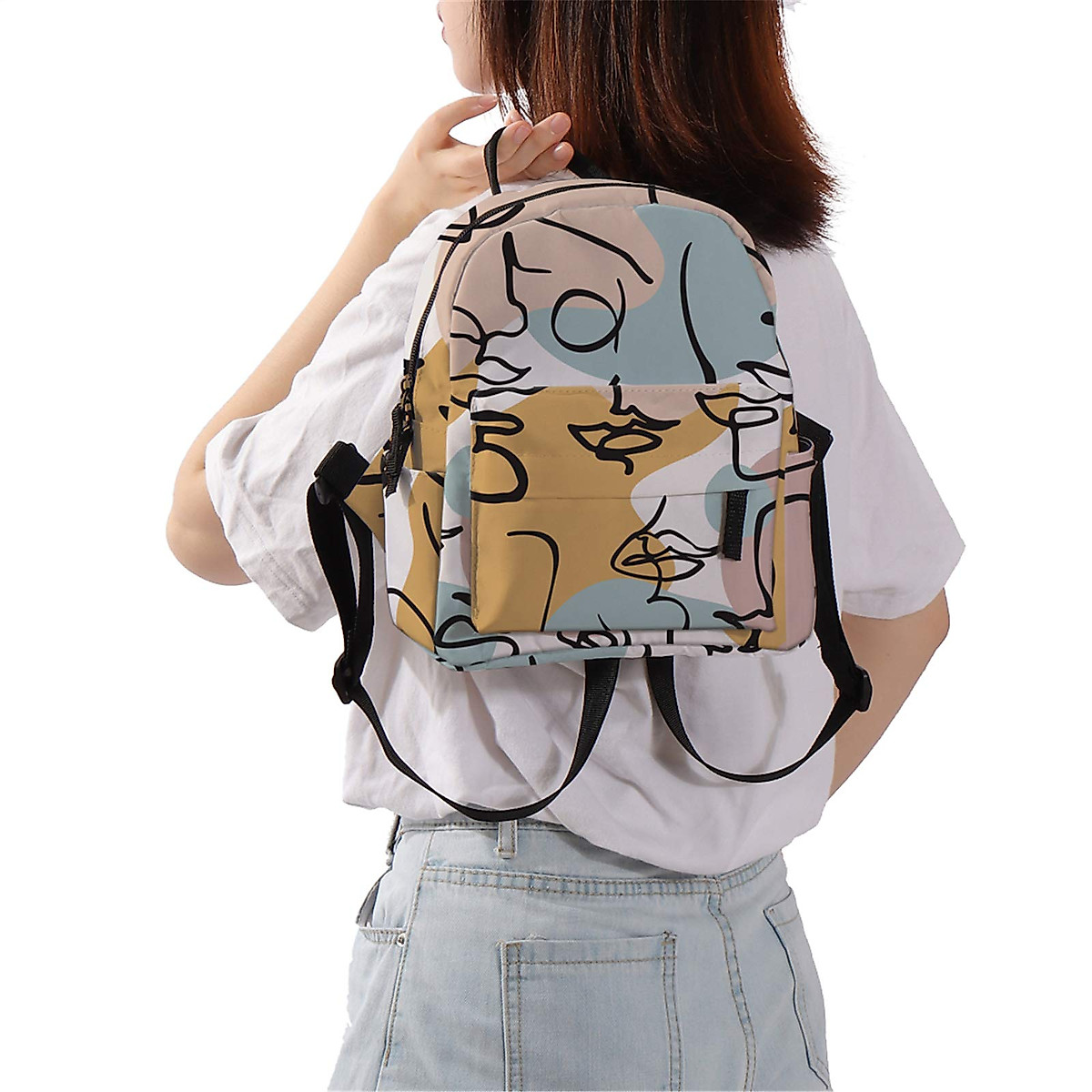 LOOMILOO Mini Backpack, Small Backpack for Women Waterproof Shoulder Bag for Young Girls Kids Backpack Model 31