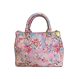 Luv Betsey Amelia Mid Size Satchel Floral One Size
