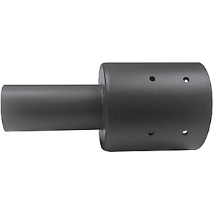 Light Pole Adapter for 3-inch Round Pole, Top Pole Tenon with 2 3/8" Slip Fit Mount, Round Pole Bracket Tenon Adapter for Led Parking Lot Lights Led Shoebox Led Area Light (1 Pack)