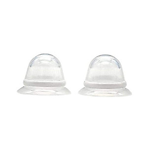 Nipple Pullers or Everters for Flat and Inverted Nipples - 1 Pair with Travel Case