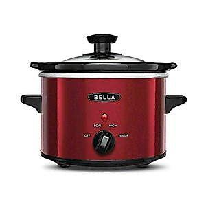Bella 1.5 Quart Slow Cooker - Red