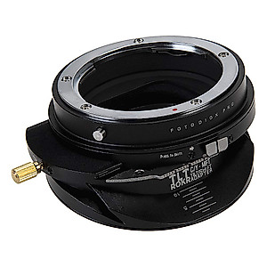 Fotodiox Pro TLT ROKR - Tilt/Shift Lens Mount Adapter Compatible with Contax/Yashica (CY) SLR Lenses to Micro Four Thirds (MFT, M4/3) Mount Mirrorless Camera Body
