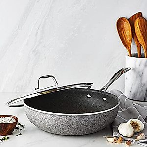 Henckels Capri Granitium 11-inch Aluminum Nonstick Perfect Pan with Lid