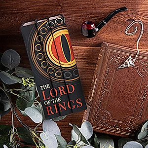 Juniper Books Lord of The Rings DUST Jackets ONLY in Black | Custom Designed Dust Jackets for Your 3-Volume Hardcover LOTR Book Set Published by Houghton Mifflin Harcourt | Books NOT Included