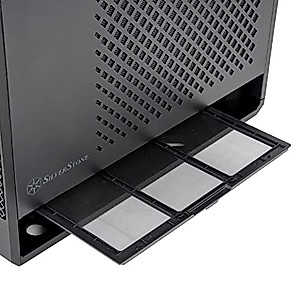 SilverStone Technology ALTA G1M Micro-ATX Super Tower Case Black, SST-ALG1MB