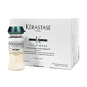 Kerastase Fusio Dose Concentre, Vita Ciment, 0.4 Fluid Ounce, 10 Count