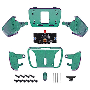 Turn RISE to RISE4 Kit – Redesigned Chamelon Green Purple K1 K2 K3 K4 Back Buttons & Remap PCB Board for PS5 Controller eXtremeRate RISE & RISE4 Remap kit - Controller & Other Accessories NOT Included