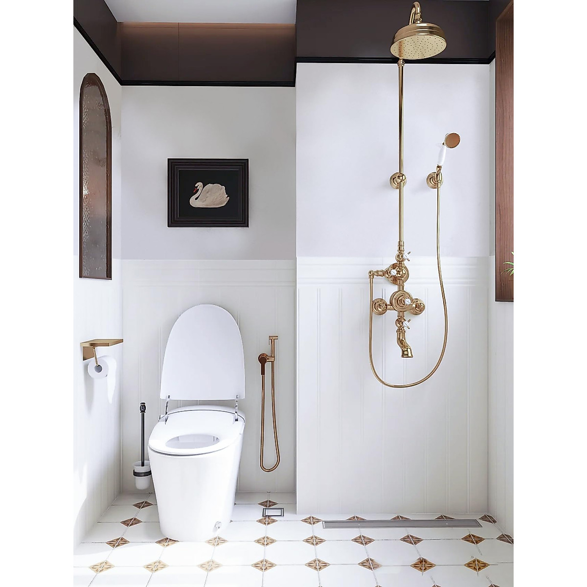 Jeweluck 15.7inch x 118.1inch Matte White Wallpaper White Contact Paper Peel and Stick Wallpaper Waterproof Self Adhesive Removable Wallpaper Solid White Wall Paper for Furniture Decorative Vinyl