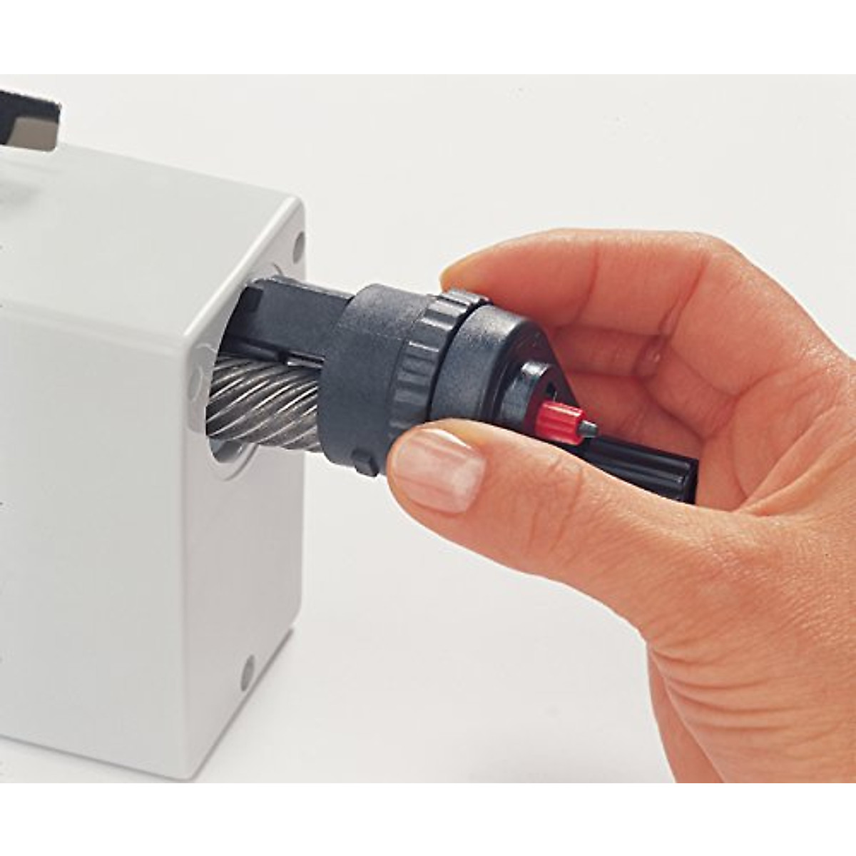 Dahle 155 Professional Pencil Sharpener w/Point Adjuster & Automatic Cutting System, Accepts Graphite & Oversized Artist Pencils