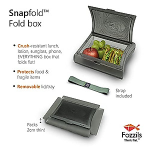 Fozzils Snapfold Fold Box Light Grey/Grey