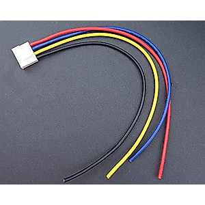 Anyqinsog 4-pin Wire Harness Power Plug DSP Processor Compatible with Pioneer DEQ-7200 DEQ-7600 DEQ-9200 Auto Repair Wiring Harness