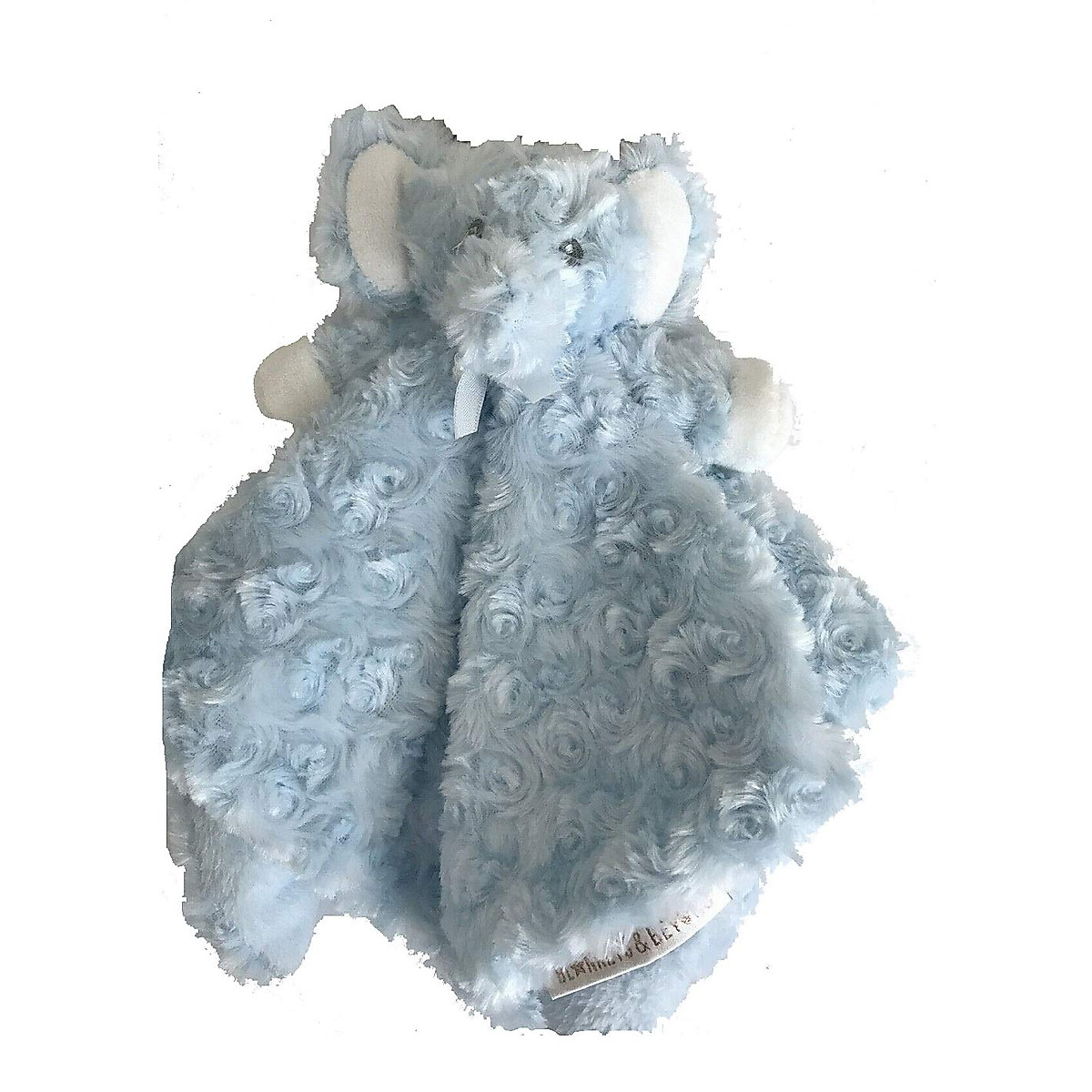 Blankets and Beyond Blue Elephant Security Blanket