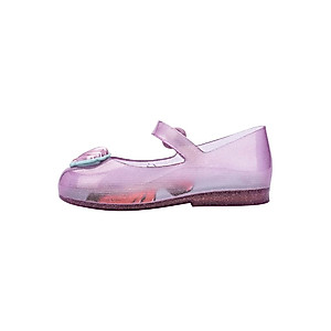 mini melissa Sweet Love + Disney Princess Mary Jane Flats for Babies, Little Mermaid, 9