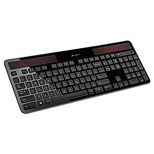 Logitech Wireless Solar Keyboard K750 - for Windows (Renewed)