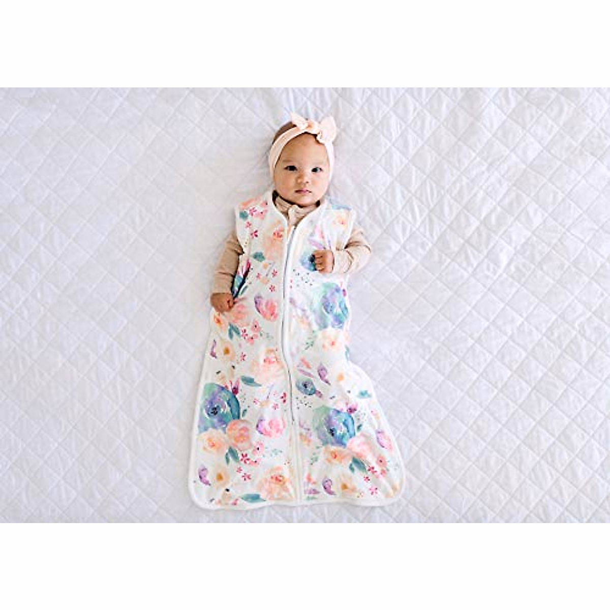 Premium 3-Layer Knit Sleep Bag"Bloom" by Copper Pearl