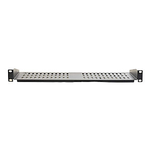 Aeons 1U Universal Server Rack Shelf Vented Rackmount Cantilever Shelf 10" Deep, for 19” IT Network Rack Cabinet Enclosure - Fixed Server Rack Cabinet Shelf 2-Pack