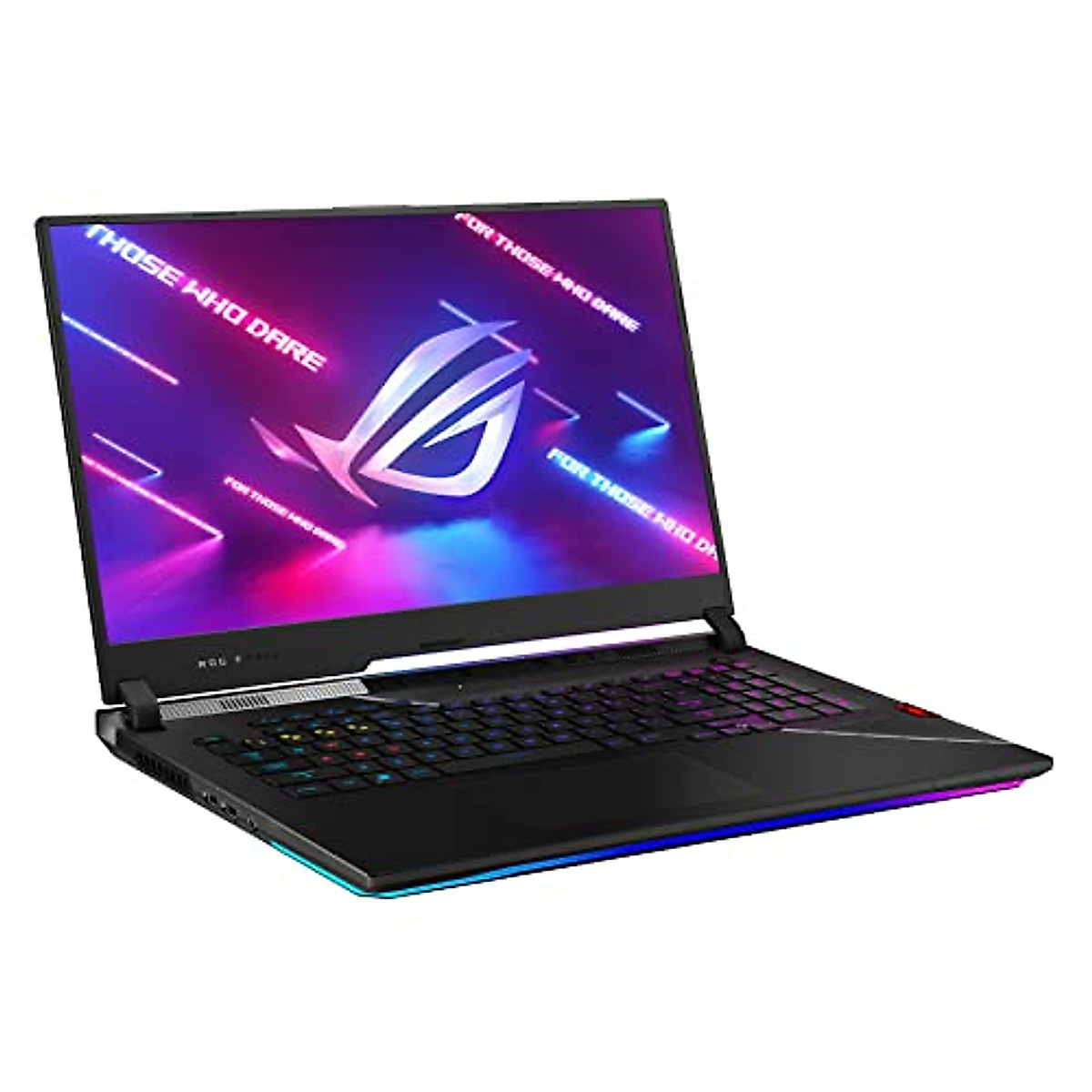 ASUS ROG Strix Scar 17 (2023) Gaming Laptop, 17.3” QHD 240Hz/3ms, 100% DCI-P3 Display, GeForce RTX 4080, AMD Ryzen 9 7945HX, 32GB DDR5, 1TB PCIe SSD, Wi-Fi 6E, Windows 11 Pro, G733PZ-XS96,Off Black