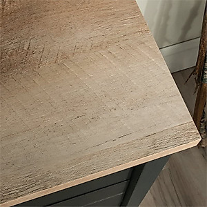 Sauder Cottage Road 6-Drawer Bedroom Dresser in Raven Oak, Raven Oak Finish